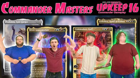 Commander Masters Precon Gameplay Upkeep 16 Eldrazi Slivers Guff