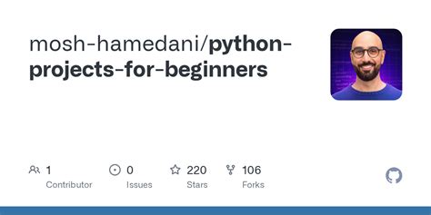 Pull Requests · Mosh Hamedanipython Projects For Beginners · Github