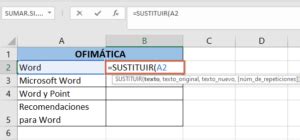 Funci N Sustituir En Excel Usos F Rmula O Sintaxis Y Ejemplos