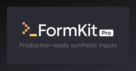 Not A Big Fan Of The Formkit Pro Monetization Model Rvuejs