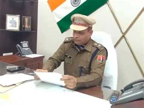 Rajendra Meena Took Charge Of Churu Sp Maintaining Peace And Security