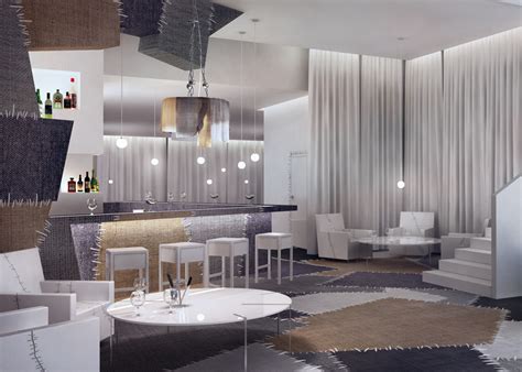 Textile Patchwork Covers Conceptual Restaurant By Karina Wiciak