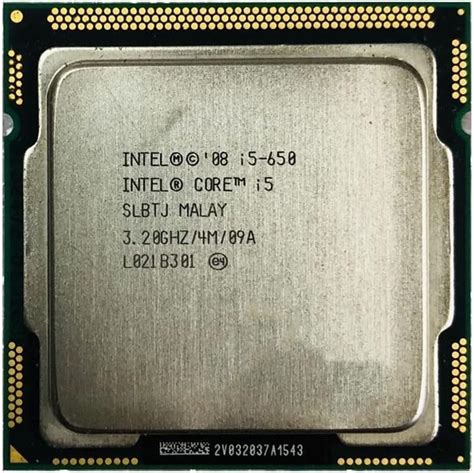 Intel Core I5 650 I5 650 3 2 Ghz Used Dual Core Cpu Processor 4m 73w Lga 1156 Tr