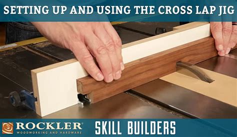 Cutting Crosslap Joints Woodworking Blog Videos Plans How To