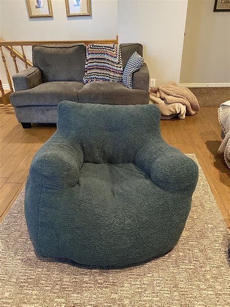 23mo Finance Recaceik Bean Bag Chairs Tufted Soft Stuffed With