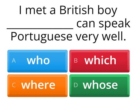 Defining And Non Defining Relative Clauses Quiz