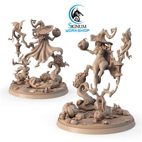 3d Printable Serena The Seductive Witch By Signum Workshop