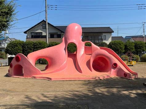 Interesting Japanese Playground Structures 43 Octopus Park Tokyo