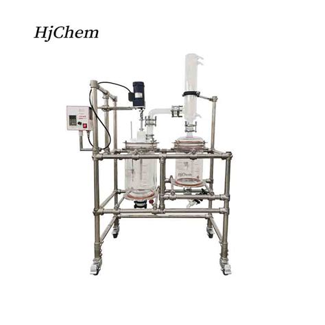 Custom Lab Glass Vacuum Chemical Batch Reactor Nanjing Hjchem