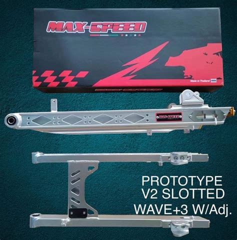 7N S Swing Arm Slotted MAXSPEED Plus 2 3 Prototype Adjustable Wave XRM Smash Dash Tmx125