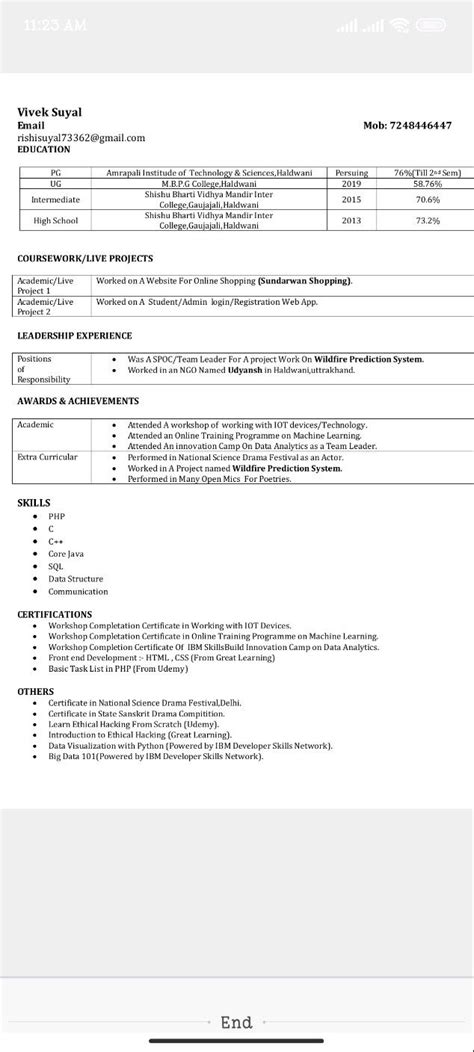 Deepak Joshi On Linkedin Hello Everyone This Is My Friends Cv He Is