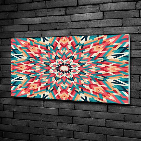 Acrylglas Bild Wandbilder Druck X Deko Kunst Kaleidoskop EBay