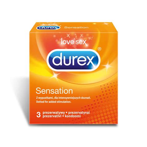Prezerwatywy Sensation Kondomy Durex