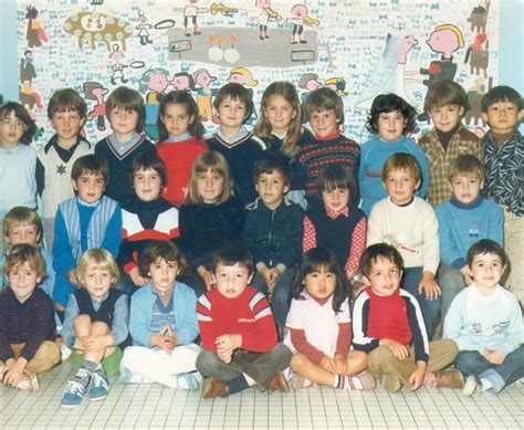 Photo De Classe Maternelle 1980 De 1980 Ecole Joffre Bizanos