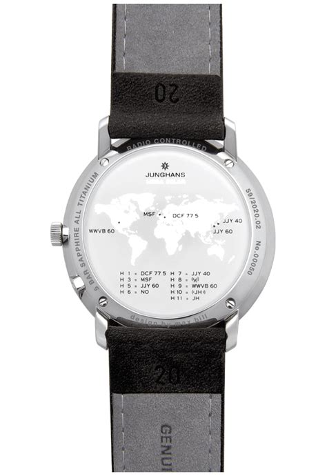 [junghans Max Bill Mega Solar] International Travel Time Auto Adjust