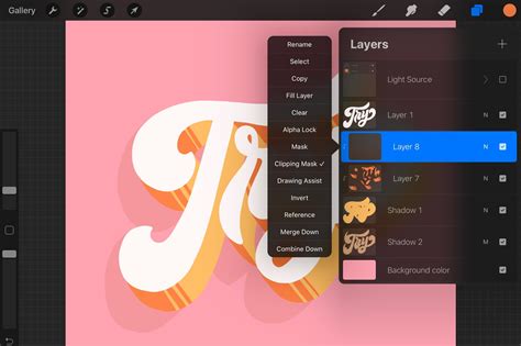 3d Lettering Tutorial In Procreate — Los Angeles Lettering Mural Artist