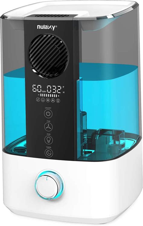 Nulaxy Ventilador Superior Humidificador 4 5l Con Rgb