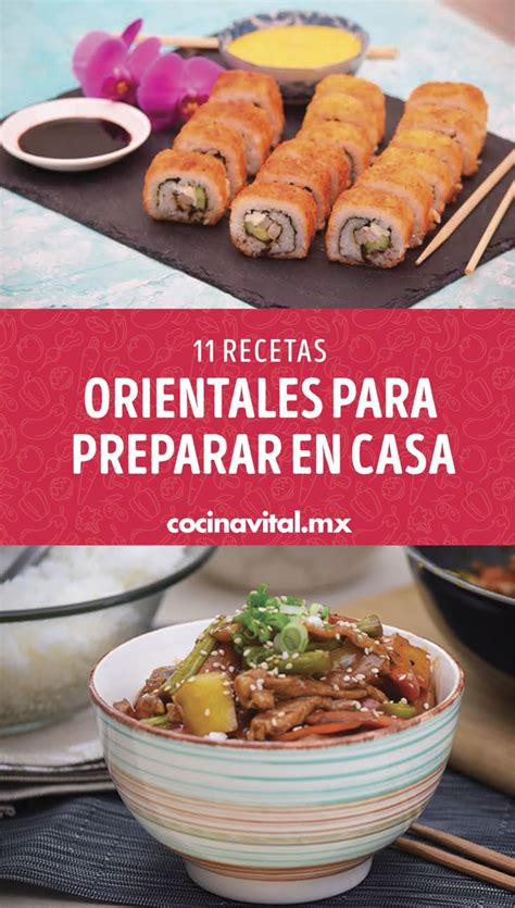 10 Fáciles Recetas Orientales Para Preparar En Casa Comida China