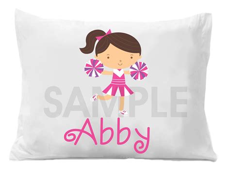 Cheerleader Personalized Pillow Case