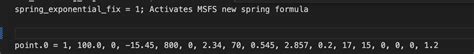 Struts Spring Formula Not Matching Sdk Calculation Sheet Msfs