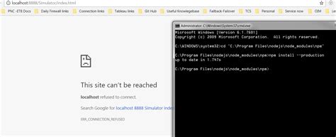 Unable To Access Localhost Npm Start Failed · Issue 263 · Tableauwebdataconnector · Github