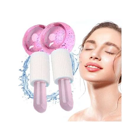Generic Rouleau à Glace Pour Le Visage Masseur Facial Boule Froide