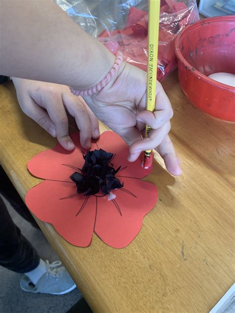 Remembrance Day Poppy Art Project — Mme Marissa