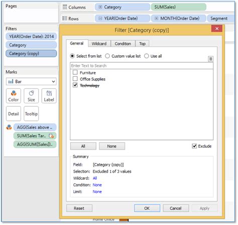 How To Exclude A Filter In Tableau Brokeasshome