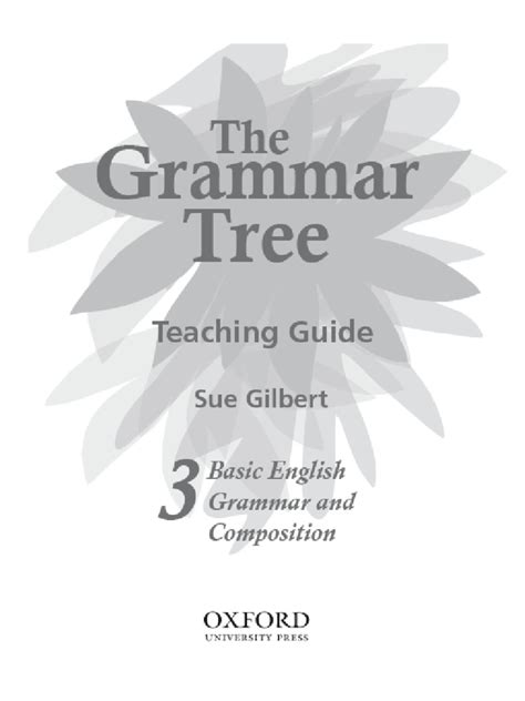 Grammar Tree Pdf Grammatical Gender Lesson Plan