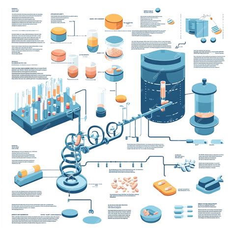 An Infographic On The Key Stages Of Drug Formulation Including Preformulation Formulation