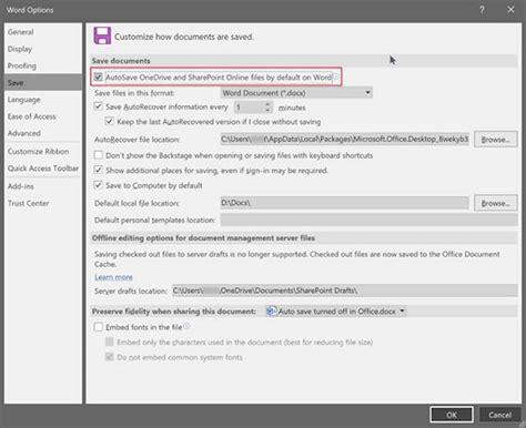Mengatasi Fitur Autosave Dinonaktifkan Di Office Word Excel Atau Powerpoint Fajrinfo