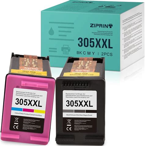 ZIPRINT Cartouche D Encre Compatible HP 305XXL 305 XXL Multipack Pour