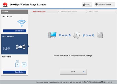 Tutorial Linuxtutorial Setting Range Extender Huawei Ws322 Linux