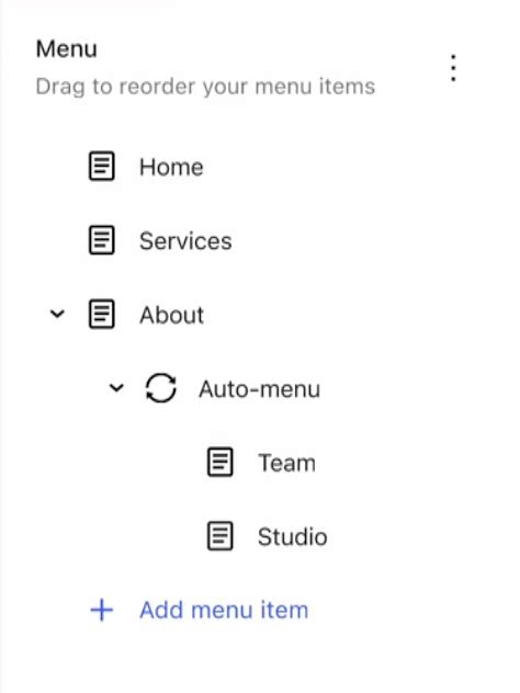 Navigation List View Add A Block Appender Issue 45445 WordPress