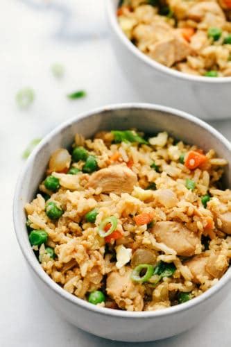 Better Than Takeout Chicken Fried Rice The Recipe Critic