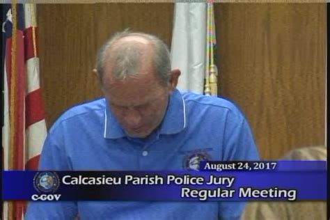 CPPJ Regular Meeting Calcasieu Parish Police Jury Channel Free Download Borrow And