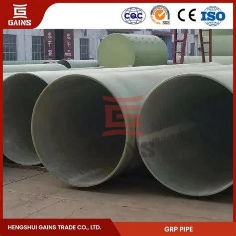 Gains Fiberglass Lined Pipe Manufacturers Grp Process Pipe China