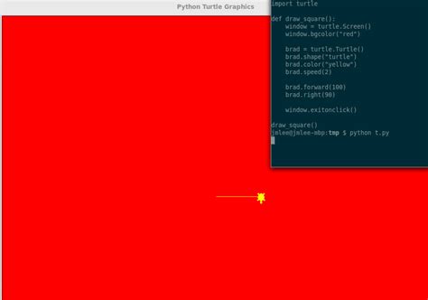python turtle graphic window not showing up stack overflow