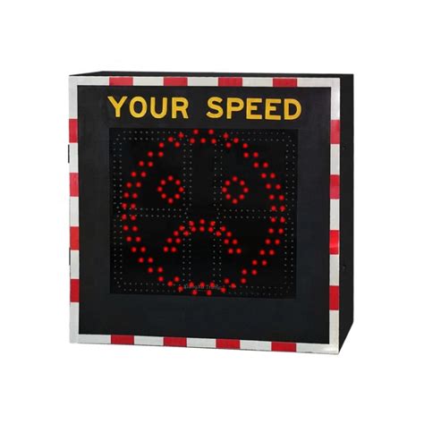 solar traffic road safety warning sign vehicle car remove speed