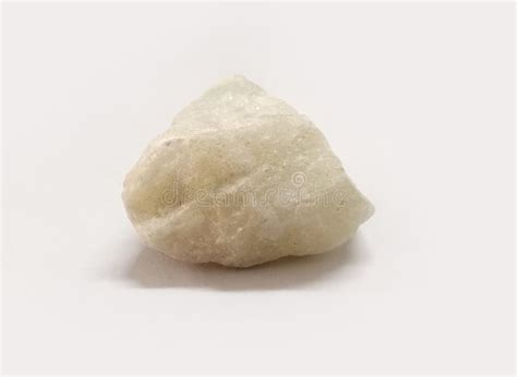 Macro Shooting Of Barite On White Background Stock Image Image Of