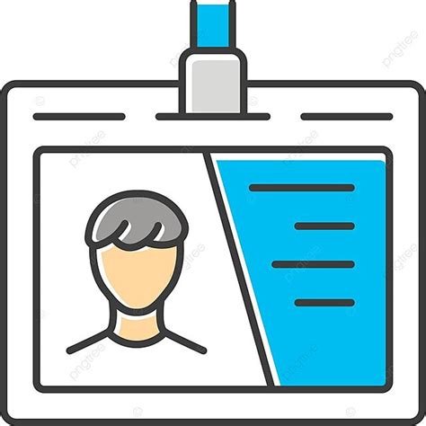 Vector Id And Access Pass Icons With Photo Vector Businessman Vector