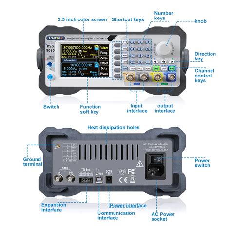 Juntek Psg9080 80m Dds Kétcsatornás Programozható Digitális Vezérlés