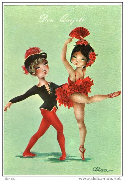 CPM DON QUIJOTE DANSE CLASSIQUE COUPLE DE DANSEURS BALLERINE