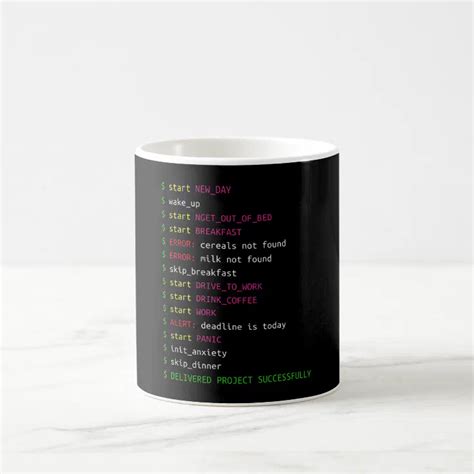 Life Of A Programmer Coding Geek Gift Coffee Mug Zazzle
