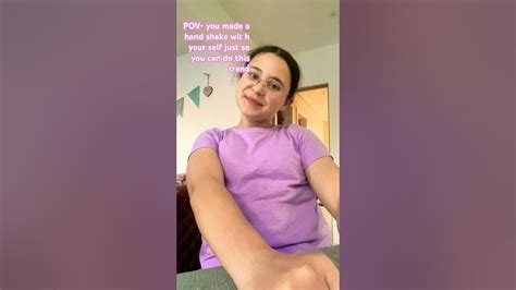 Pov You Made A Handshake With Your Self Just To Do This Trend