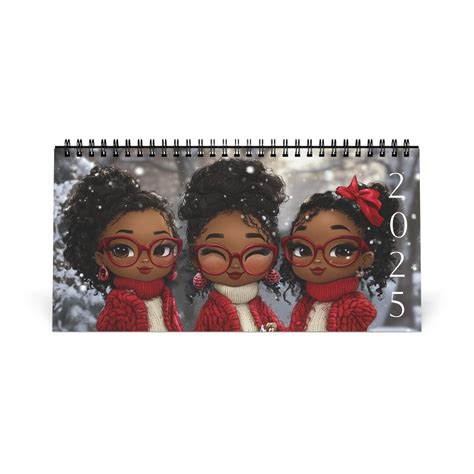 Chic Moments 2025 Desktop Calendar Etsy