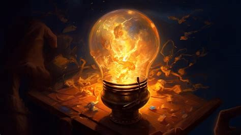 Premium Ai Image A Brilliant Source Of Light That Brightens Up