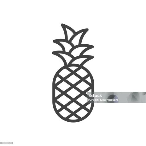 Pineapple Outline New Arrival} Laura Heine Pineapple Collage Pattern