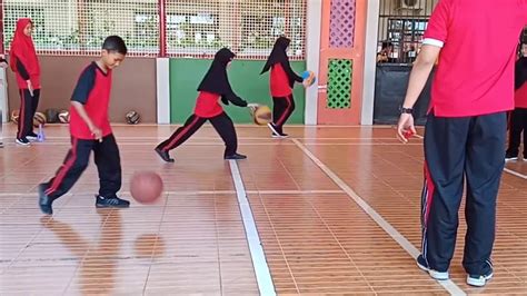 Pembelajaran Penjas Materi Bola Basket Kelas 7 Kegiatan Inti Youtube