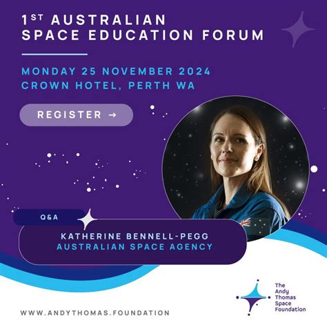 The Andy Thomas Space Foundation On Linkedin Astronaut Qanda Perth